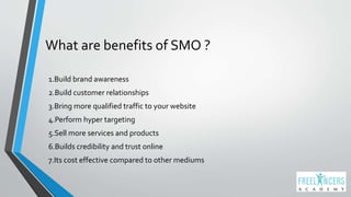 Social Media Optimization (SMO) | PPTX