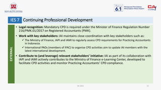 IFAC-IAI Indonesia Education workshop | PPTX