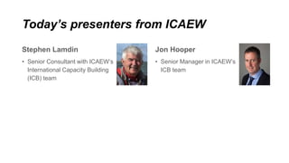 IFAC-ICAEW Education workshop | PPT