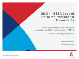 IFAc-CAANZ Code of Ethics workshop | PPTX