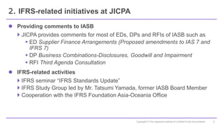 IFAC-JICPA Japan IFRS workshop | PPTX