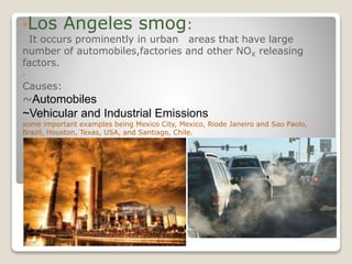 PHOTOCHEMICAL SMOG | PPTX