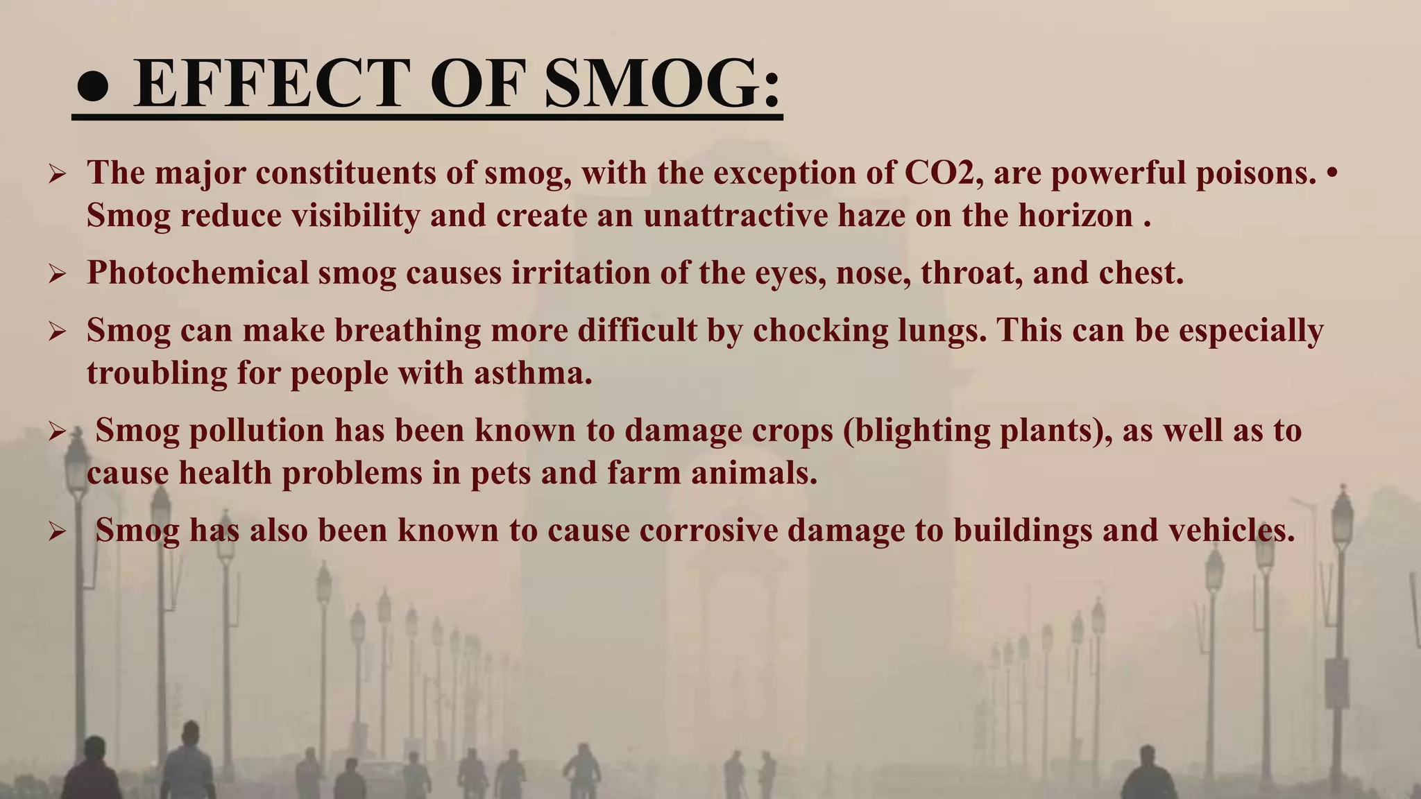 Smog by Nandita Chakraborty | PPTX