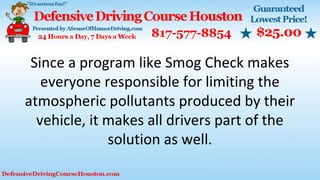 Smog check program | PPT