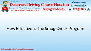 Smog check program | PPT
