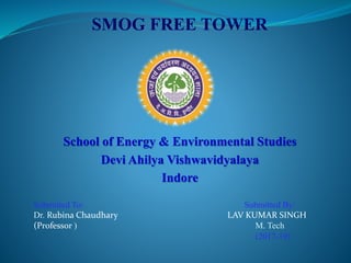 Smog free tower | PPTX