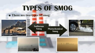 Smog : History, Types, Causes and its Effects | PDF