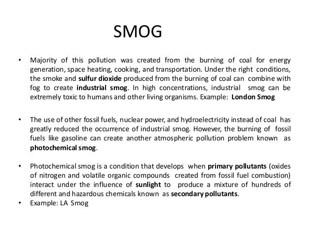 Smog ppt