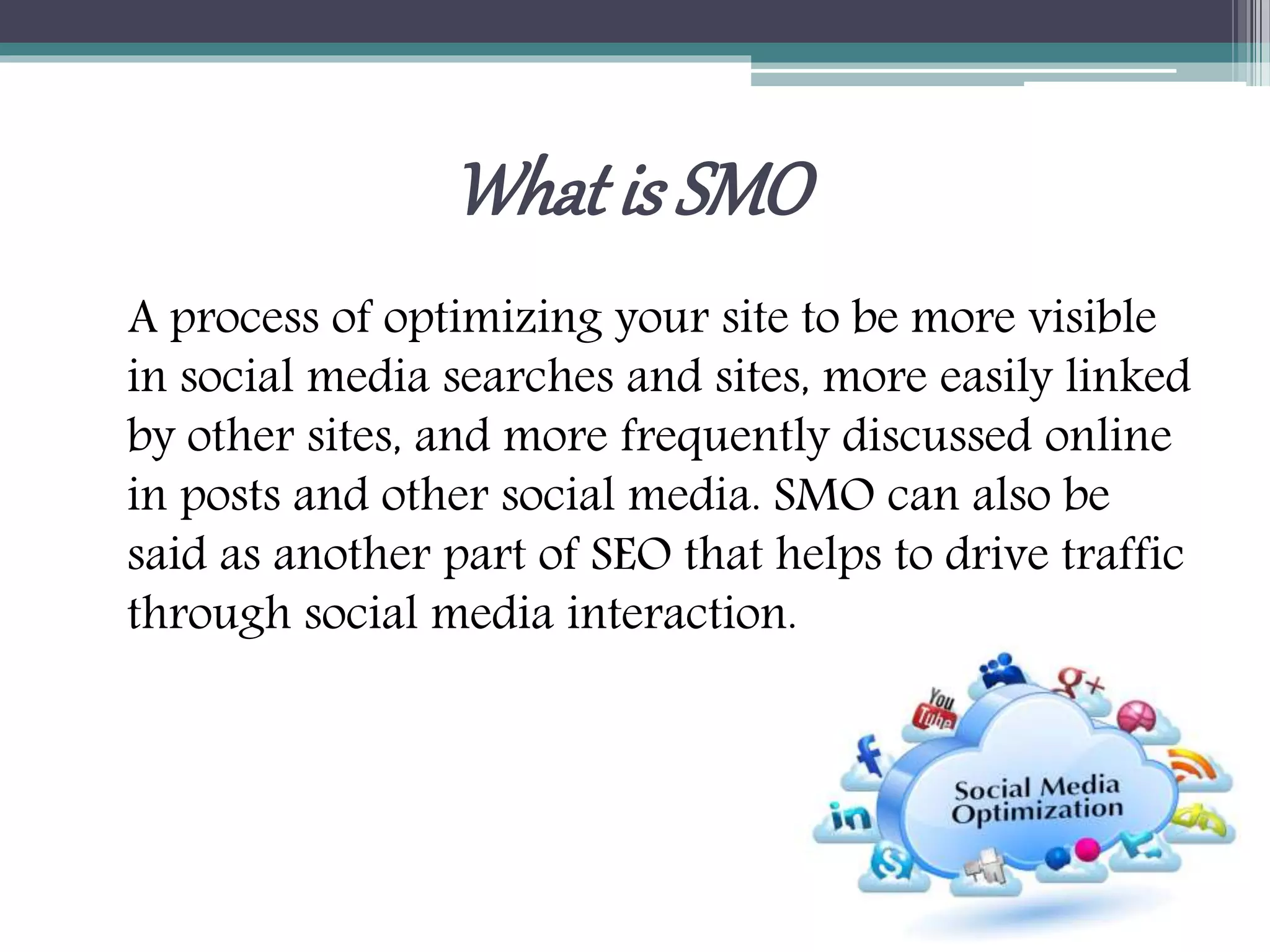 SMO Guide for Beginners | PPT