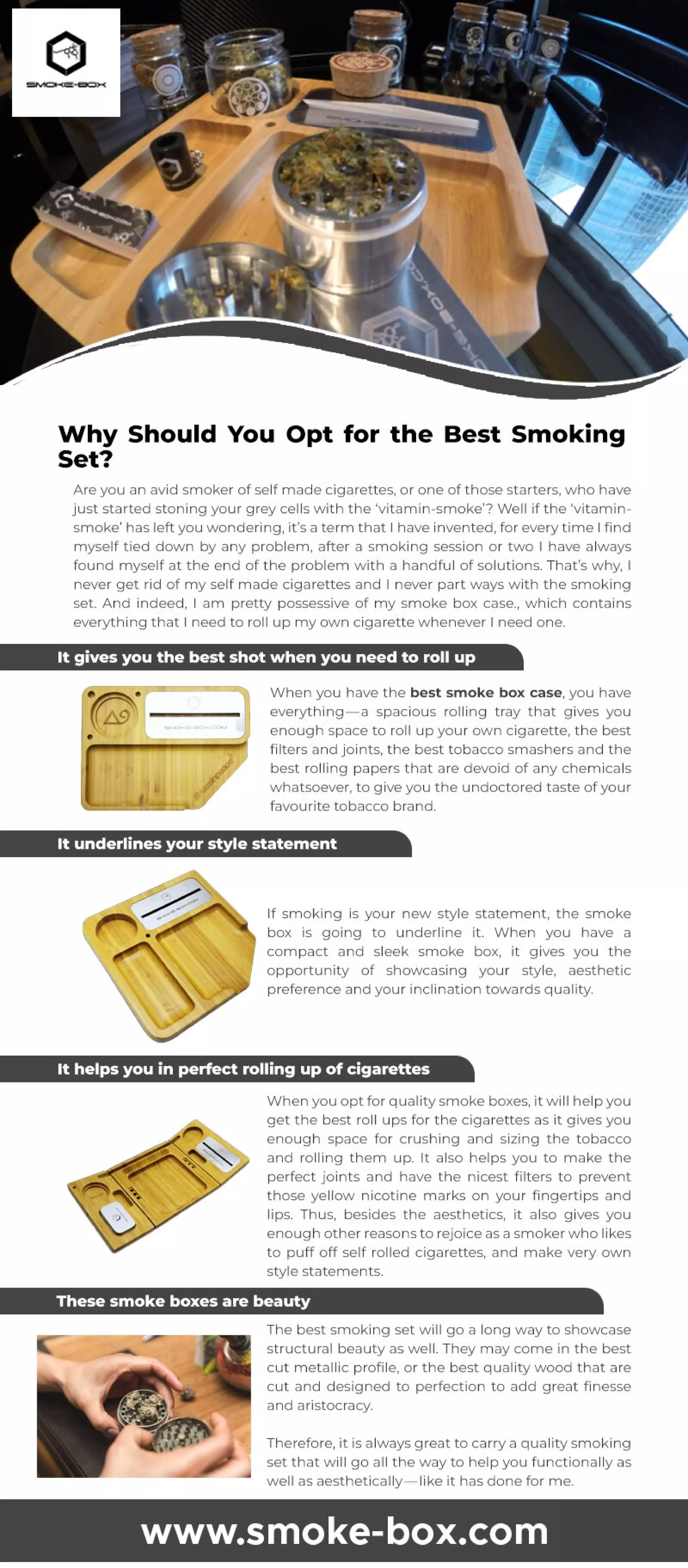 Why Should You Opt for the Best Smoking Set? | PDF