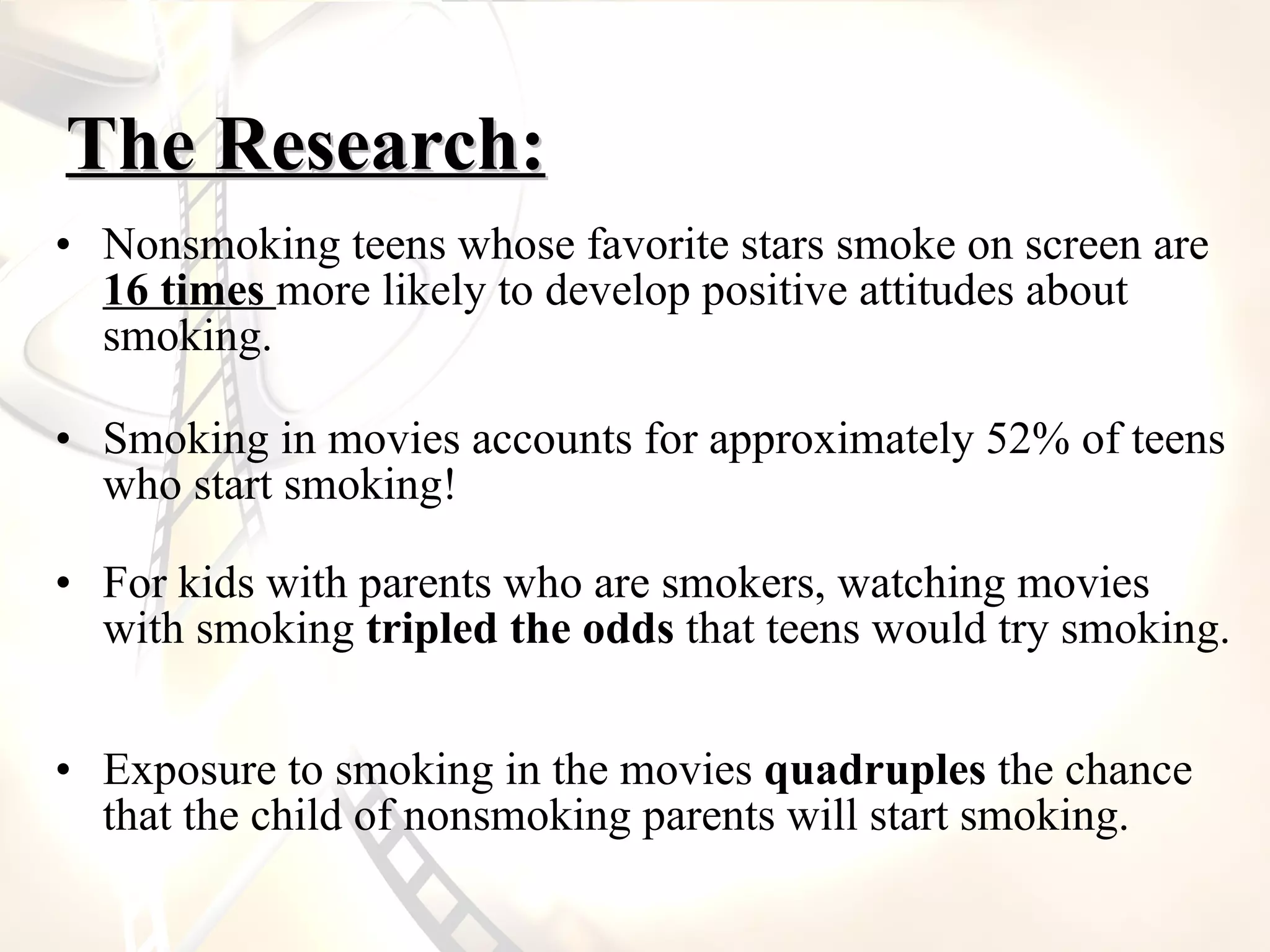 Smoke free movies | PPT