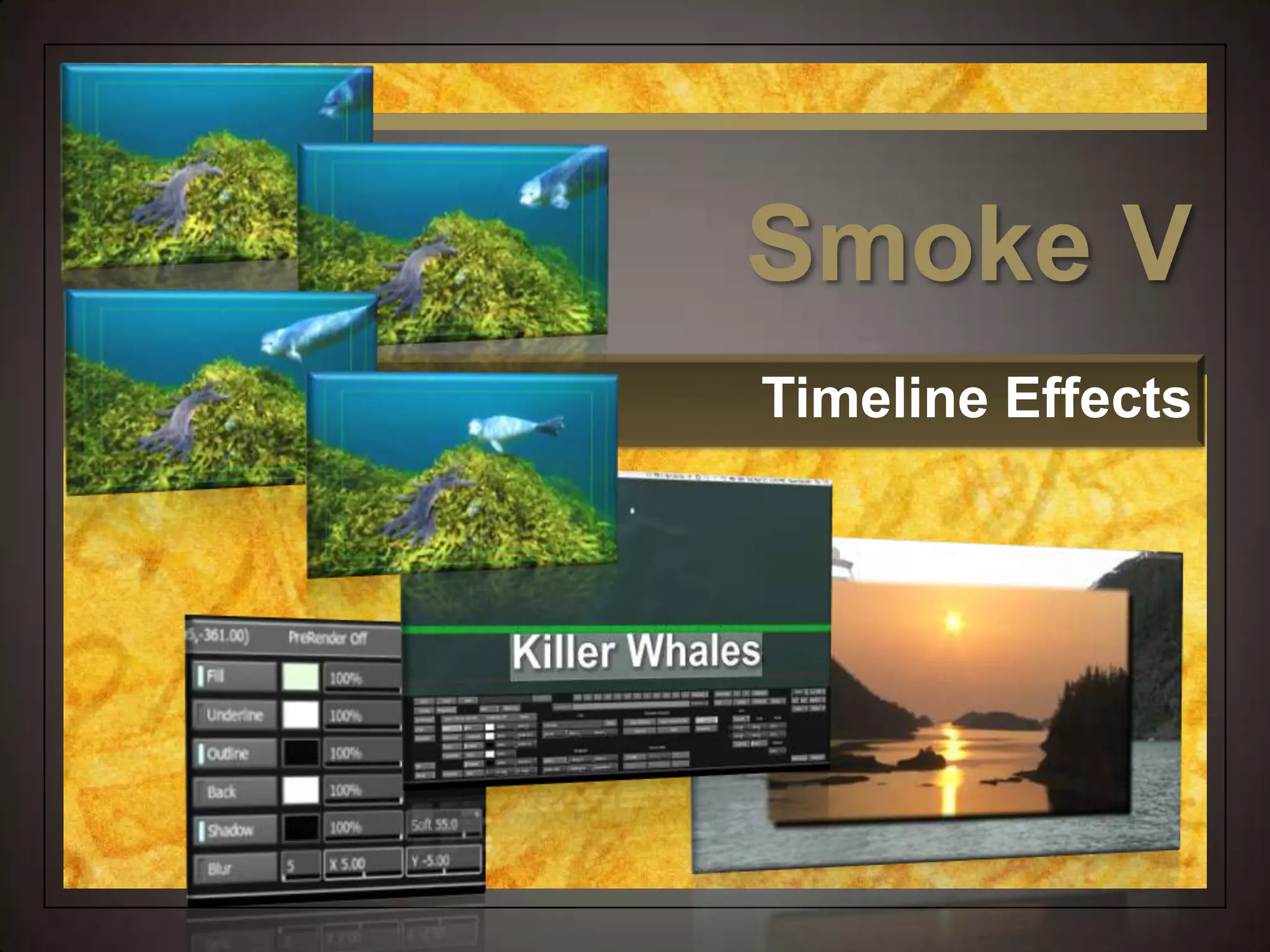 Smoke 5 timeline effects | PPTX