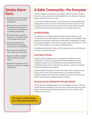 Smoke alarm installation guide print | PDF