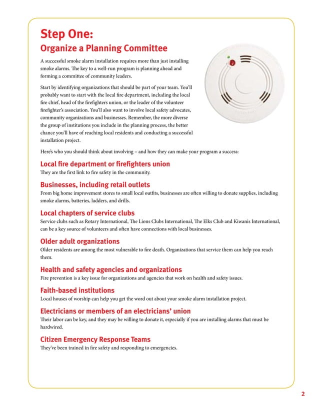 Smoke alarm installation guide print | PDF | Smoking Cessation | Wellness