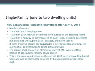 Smoke alarm requirements | PDF | Home Security | Home & Garden