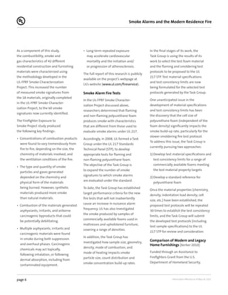 Smoke Alarms and the Modern Residence Fire | PDF