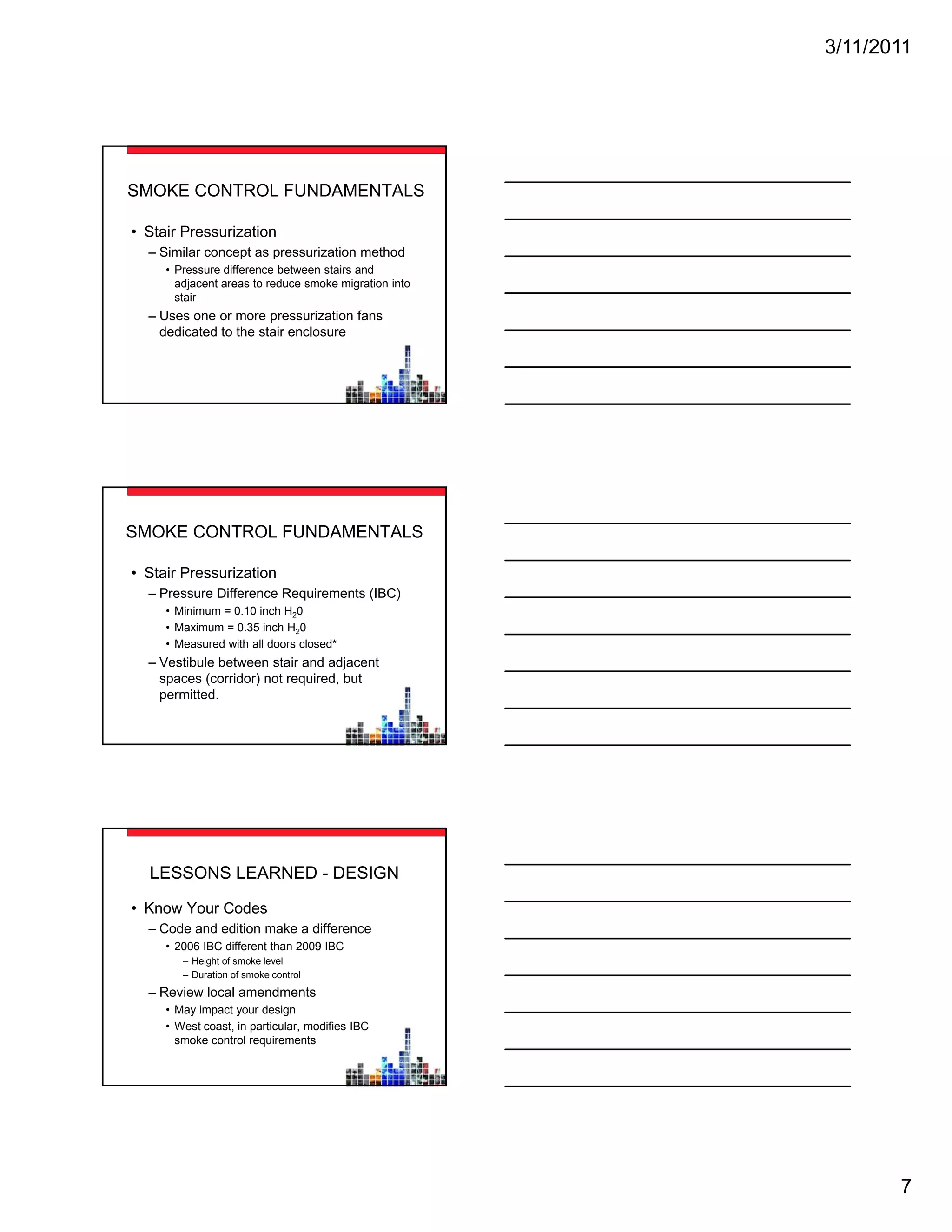 Smoke Control in Buildings | PDF