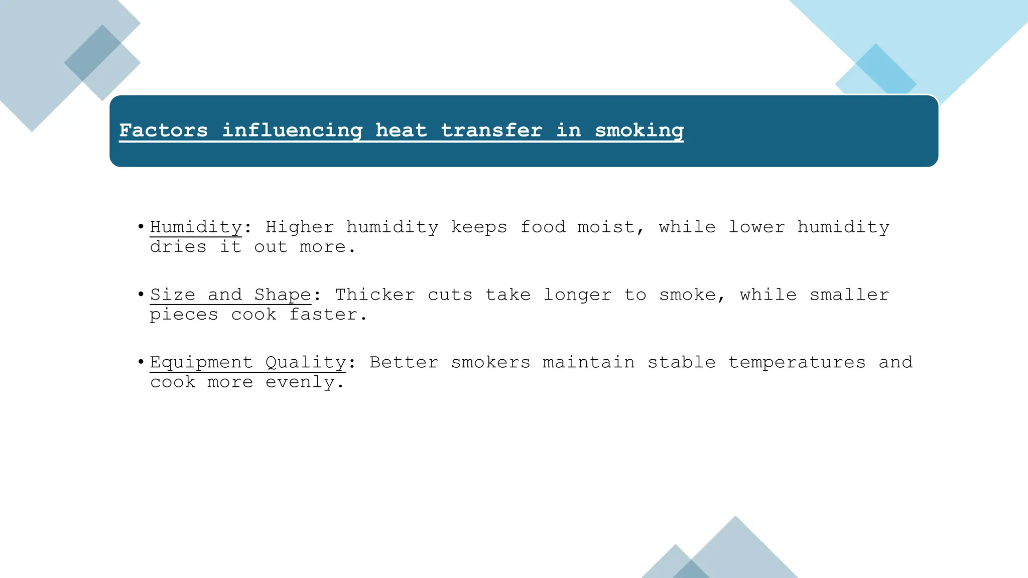 Smoke curing in food industry for meat and food | PPTX