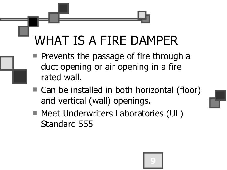 Smoke Damper Presentantion