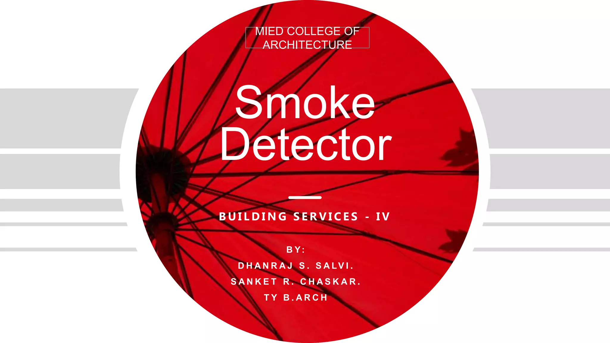 Smoke detector | PPTX