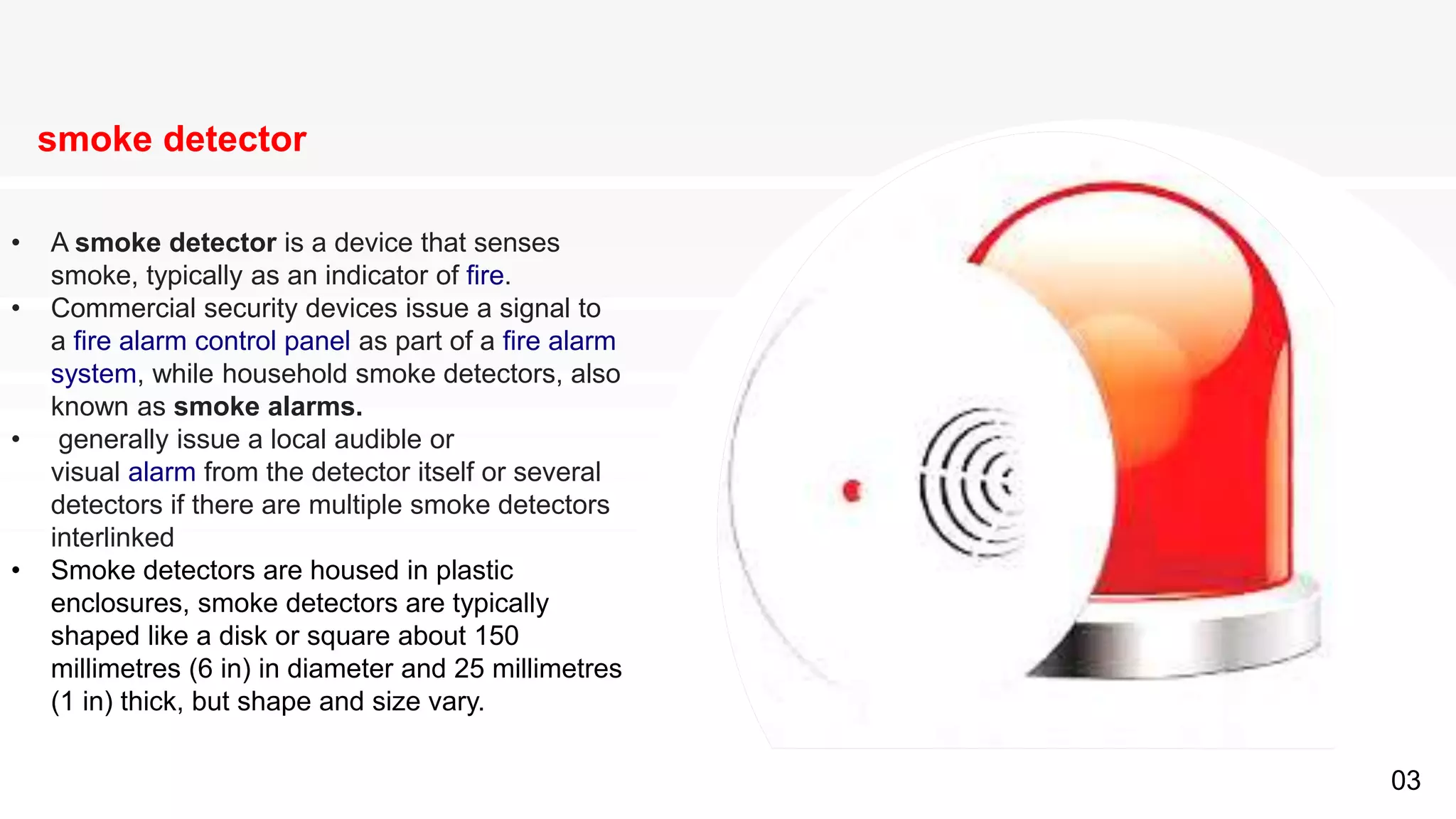 Smoke detector | PPTX