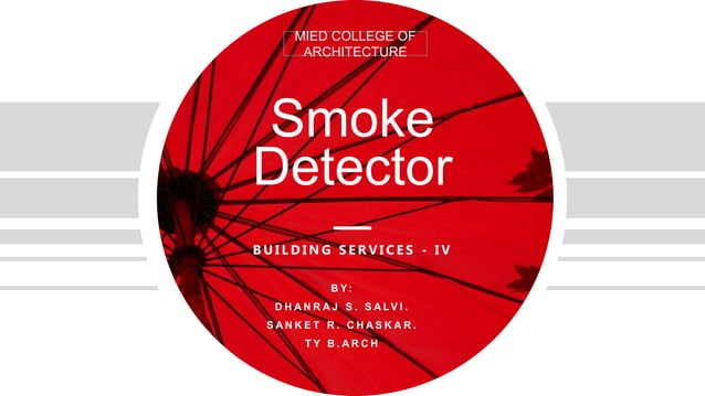 Smoke detector | PPTX