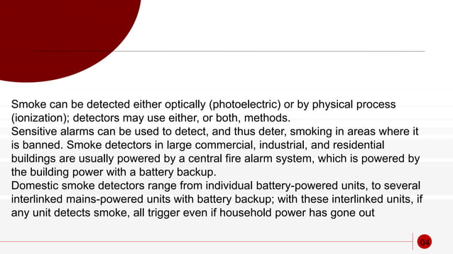 Smoke detector | PPTX