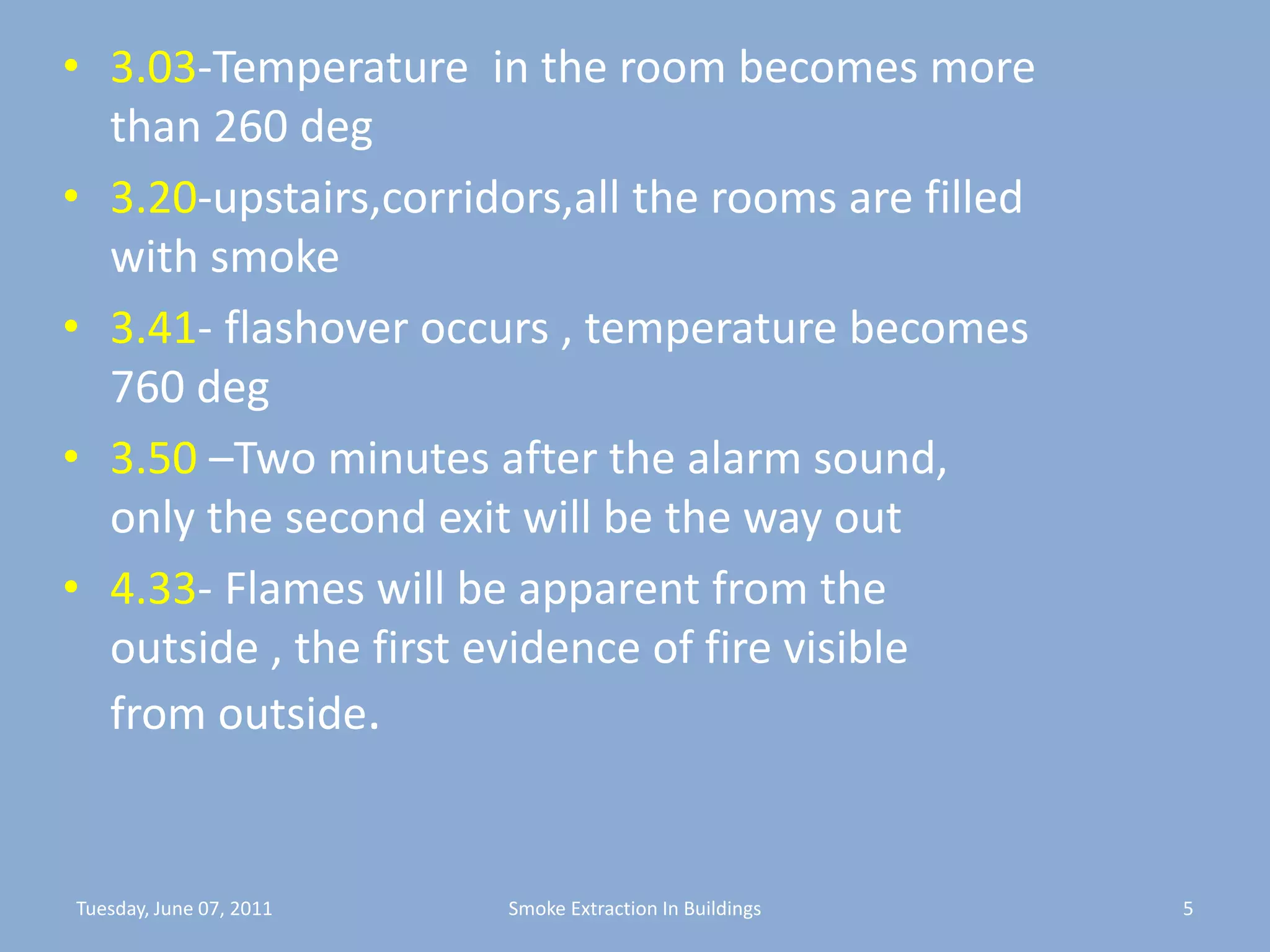 Smoke extraction in buildings | PPTX