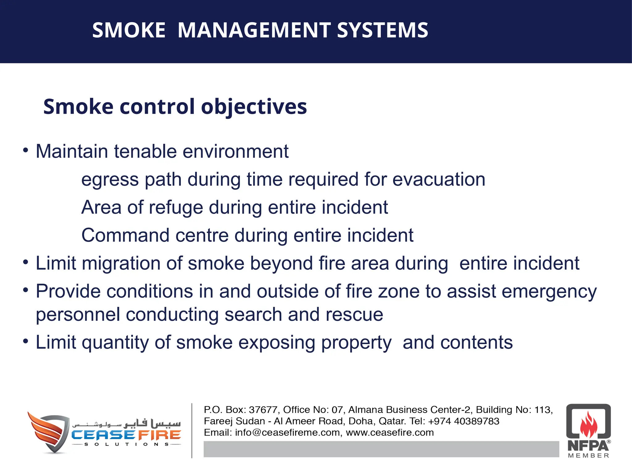 smoke extraction system concept and training | PPT