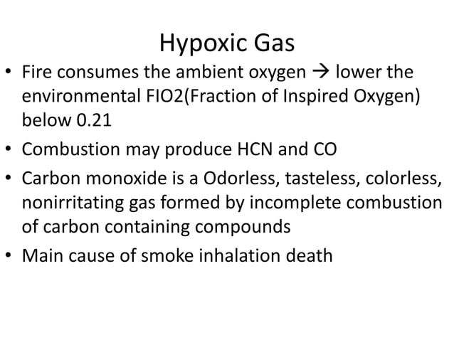 Smoke Inhalation Physiotherapy Management | PPTX