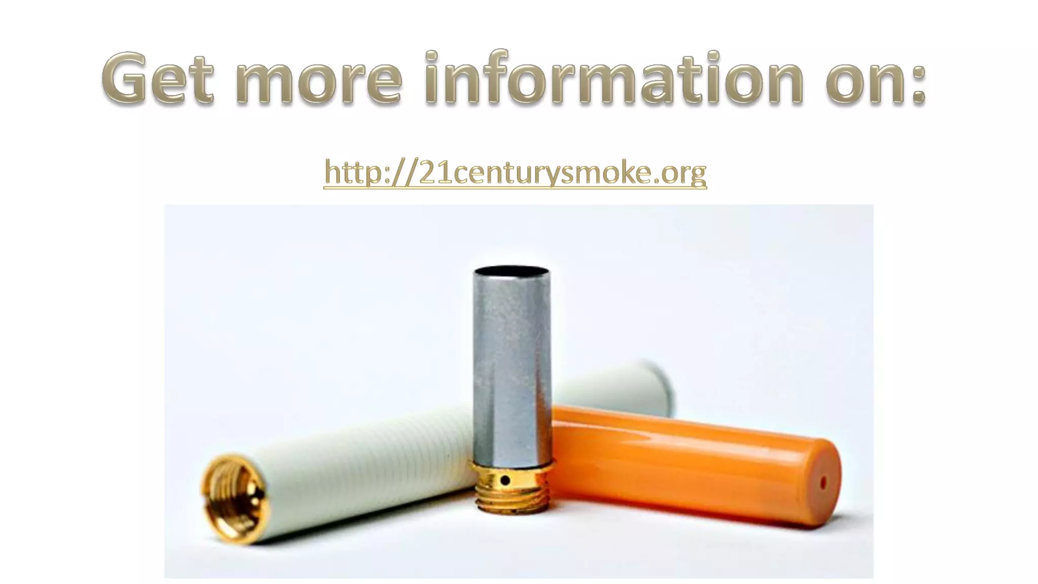 Smokeless cigarette | PPT