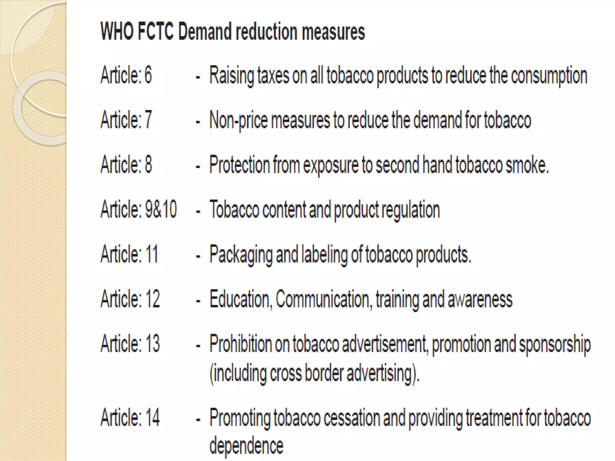 Smokeless tobacco and cotpa | PPTX