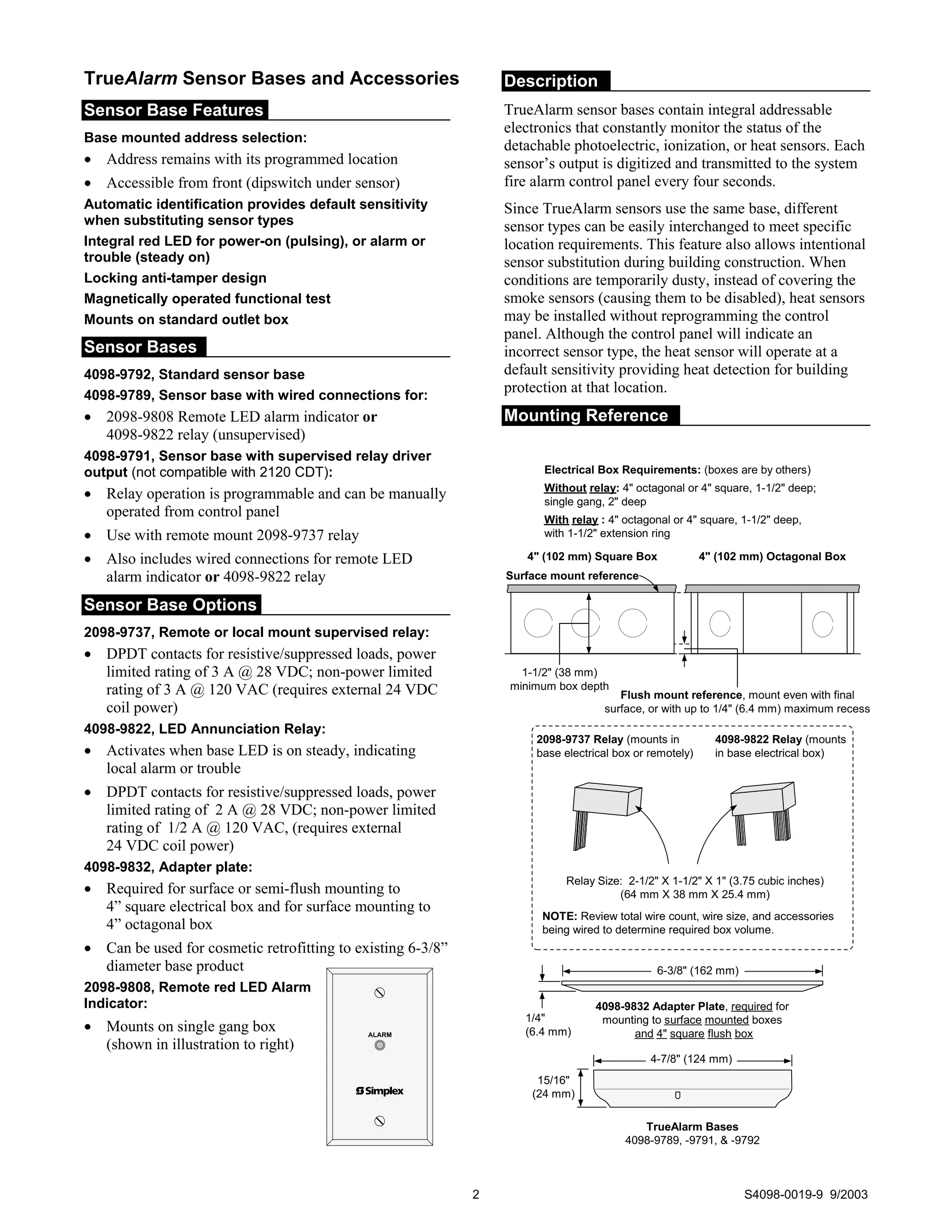 Smoke n & Heat Detector- 4098-9714, 9733, 9717.pdf