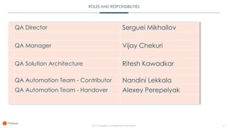 Smoke & Regression Execution Dashboard- Demo.pptx | Computer Software and Applications | Computing