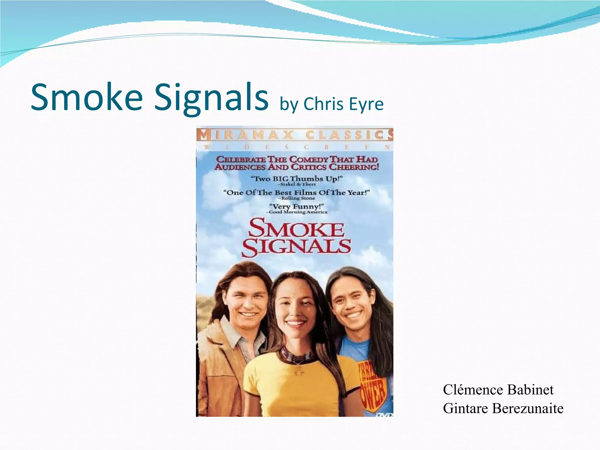 Smoke signals | PPT