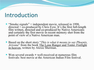 Smoke signals | PPT