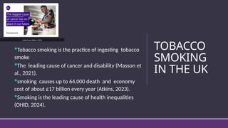 SMOKIN~2.PPT -adult nursing health and social health | PPT