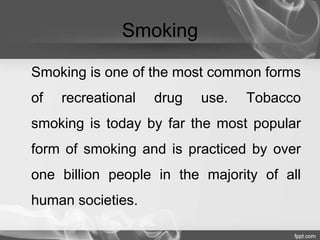 Smoking | PPTX