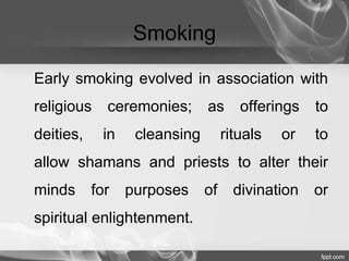 Smoking | PPTX