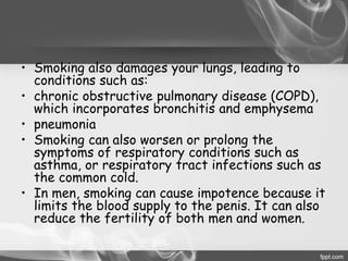 Smoking | PPTX