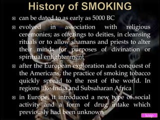 The truth about smoking | PPTX