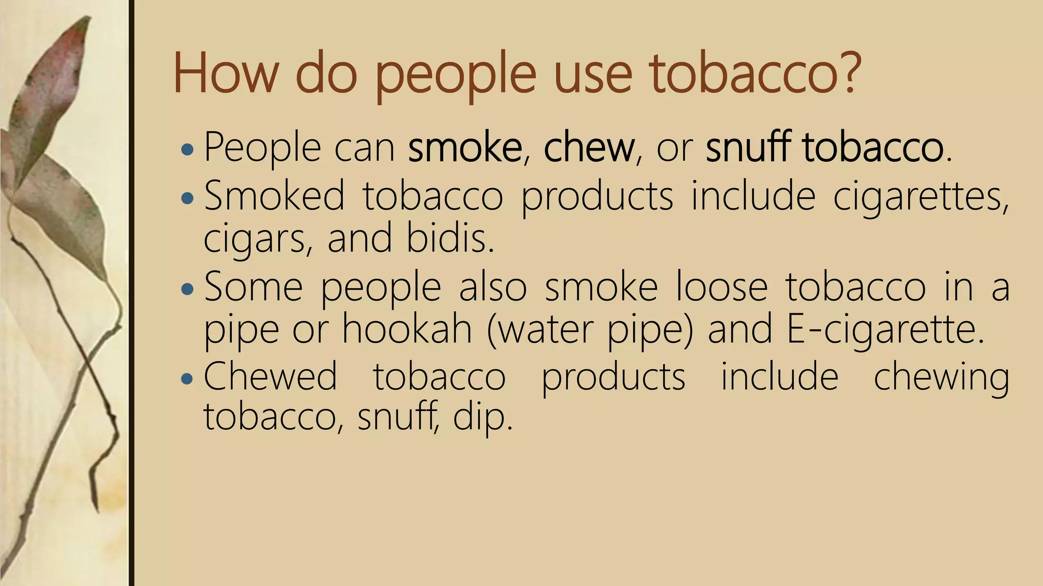 Smoking | PPTX