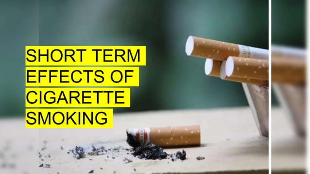 SMOKING- DEFINITION, SHORT AND LONG TERM EFFECTS | PPTX