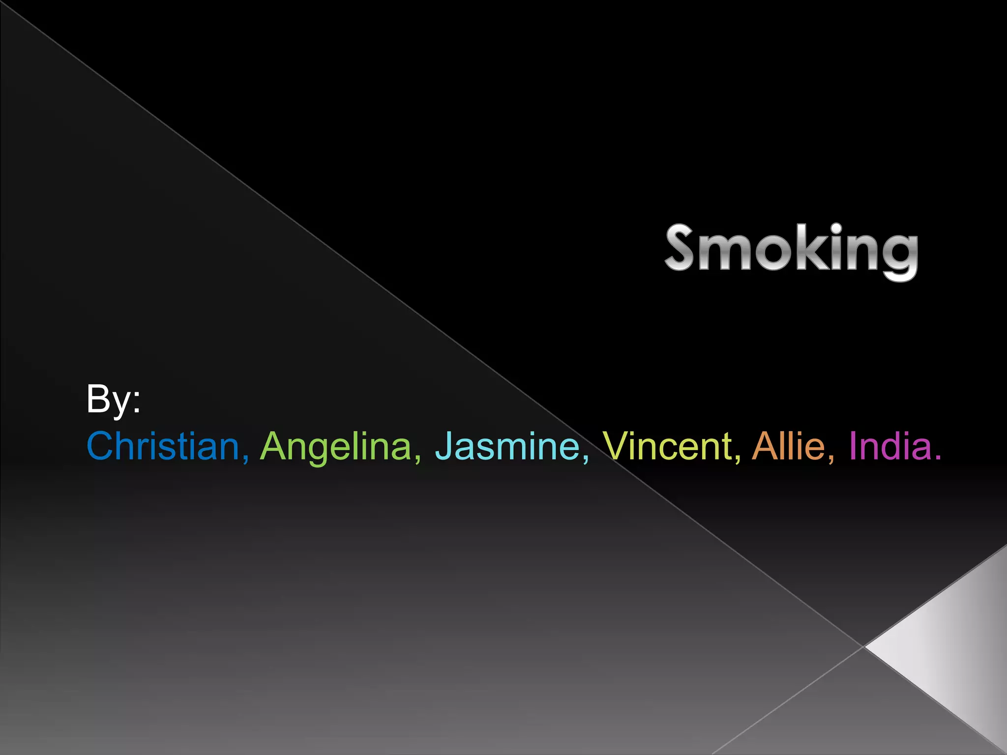IB Exhibition Topic: Smoking- Rm 14 | PPT