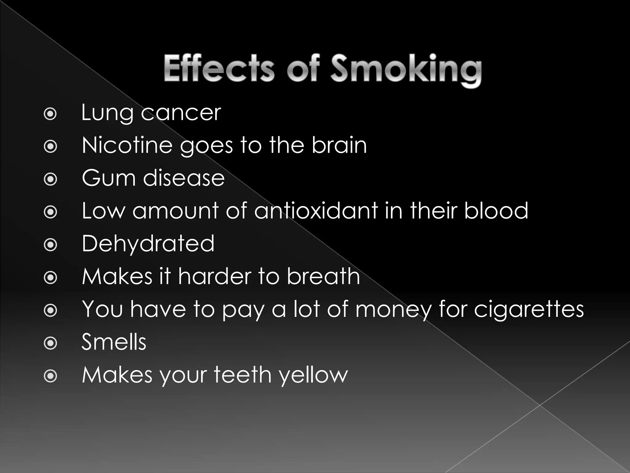 IB Exhibition Topic: Smoking- Rm 14 | PPT