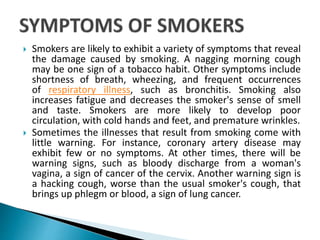 Smoking and anti smoking | PPT