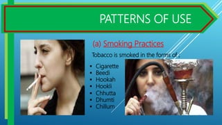 Smoking and chewing tobacco (ghutkha) effects | PPTX