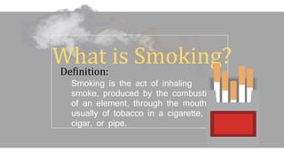 Smoking ban in the Philippines | PPTX