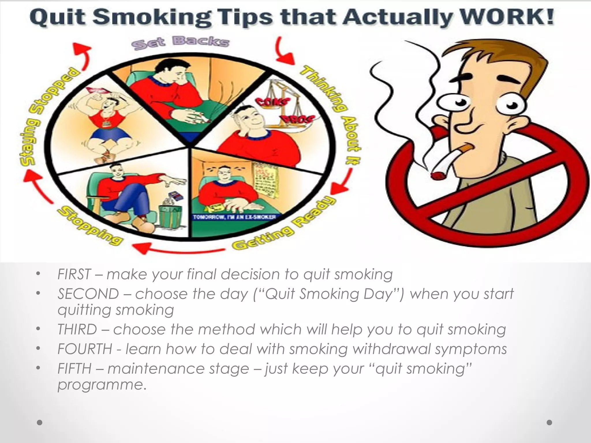 Smoking cessation | PPT