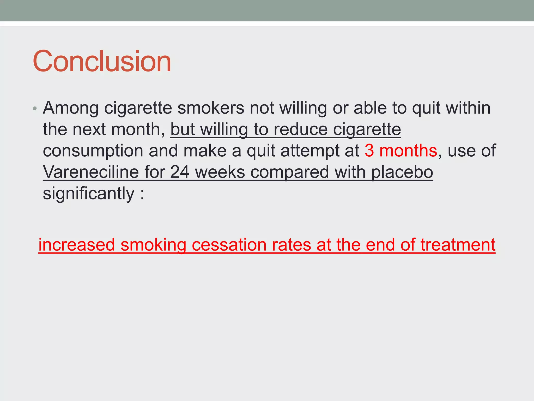 smoking cessation | PPTX